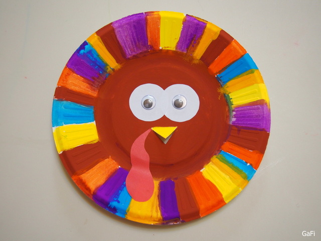 感恩節料理？！紙盤火雞端上桌 - 動手DIY - KidsPlay親子就醬玩