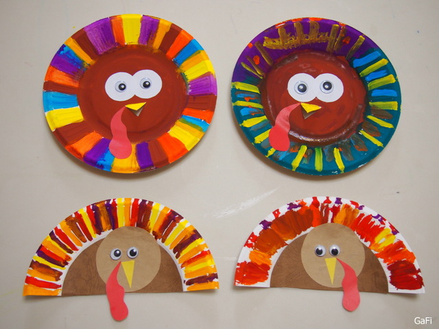 感恩節料理？！紙盤火雞端上桌 - 動手DIY - KidsPlay親子就醬玩