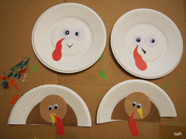 感恩節料理？！紙盤火雞端上桌 - 動手DIY - KidsPlay親子就醬玩