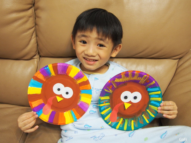 感恩節料理？！紙盤火雞端上桌 - 動手DIY - KidsPlay親子就醬玩