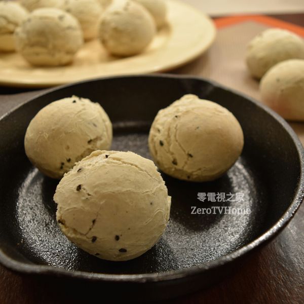 QQ口感好滋味！韓國麻糬麵包Sesame Tapioca Bread - 玩料理 - KidsPlay親子就醬玩